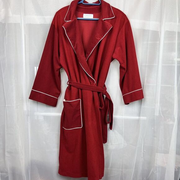 lorraine | Intimates & Sleepwear | Vintage Lorraine Fleece Robe Wrap ...